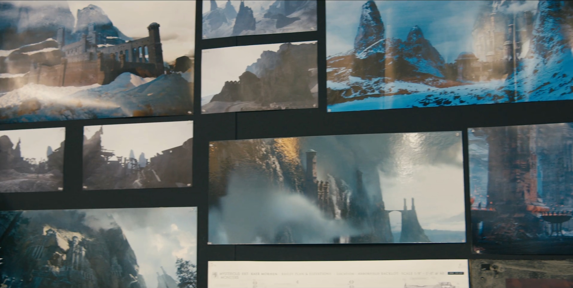 The Witcher Season 2 Art shows Kaer Morhen, Aretuza, Melitele's Temple ...