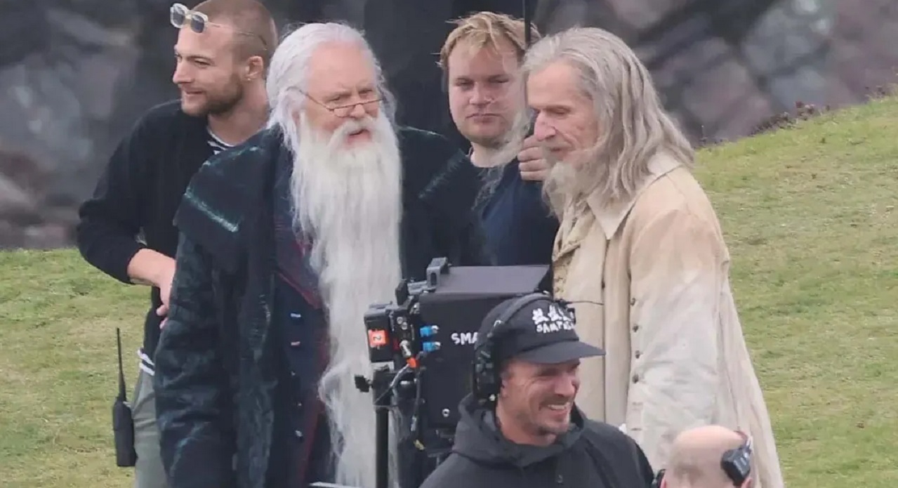 First Look at Dumbledore Meeting Flamels in HBO's Harry Potter ...